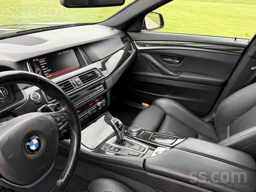 Melns BMW 525 2015 Ogre, ar dzinēja tilpumu 2.00 L un nobraukumu 250 tūkst. km par 11000 €, foto 9 vietnē AUTOMOTO.COM.LV