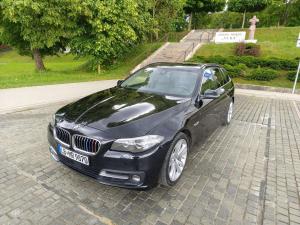 Black BMW 525 2015 in Telschi, with an engine capacity of 2.00 L and mileage of 186 thousand km for 12700 €, photo 4 on AUTOMOTO.COM.LV