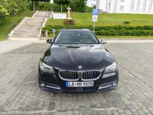 Black BMW 525 2015 in Telschi, with an engine capacity of 2.00 L and mileage of 186 thousand km for 12700 €, photo 7 on AUTOMOTO.COM.LV