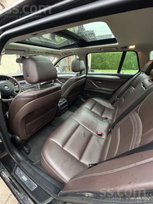 Melns BMW 525 2015 Bauska, ar dzinēja tilpumu 2.00 L un nobraukumu 350 tūkst. km par 10800 €, foto 8 vietnē AUTOMOTO.COM.LV