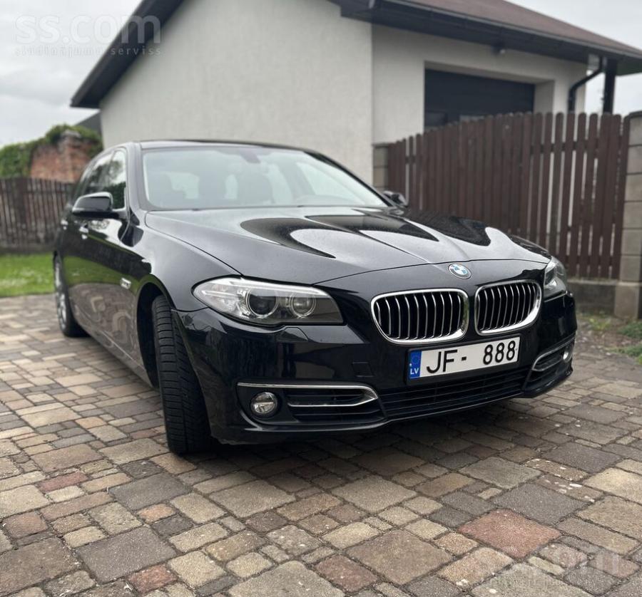 Melns BMW 525 2015 Bauska, ar dzinēja tilpumu 2.00 L un nobraukumu 350 tūkst. km par 10800 €, foto 14 vietnē AUTOMOTO.COM.LV