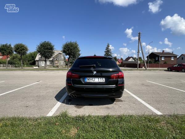 Black BMW 525 2015 in Kazlu Ruda, with an engine capacity of 2.00 L and mileage of 268 thousand km for 8600 €, photo 2 on AUTOMOTO.COM.LV