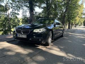 Черный БМВ 525 2015 в Бауска, объемом двигателя 2.00 л и пробегом 360 тыс. км за 8499 €, фото  на AUTOMOTO.COM.LV