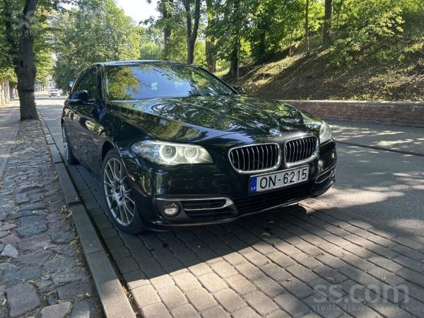 Черный БМВ 525 2015 в Бауска, объемом двигателя 2.00 л и пробегом 360 тыс. км за 8499 €, фото 8 на AUTOMOTO.COM.LV