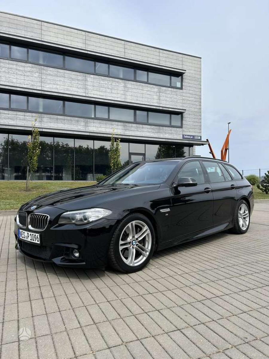 Melns BMW 525 2015 Kauņa, ar dzinēja tilpumu 2.00 L un nobraukumu 288 tūkst. km par 9900 €, foto 3 vietnē AUTOMOTO.COM.LV