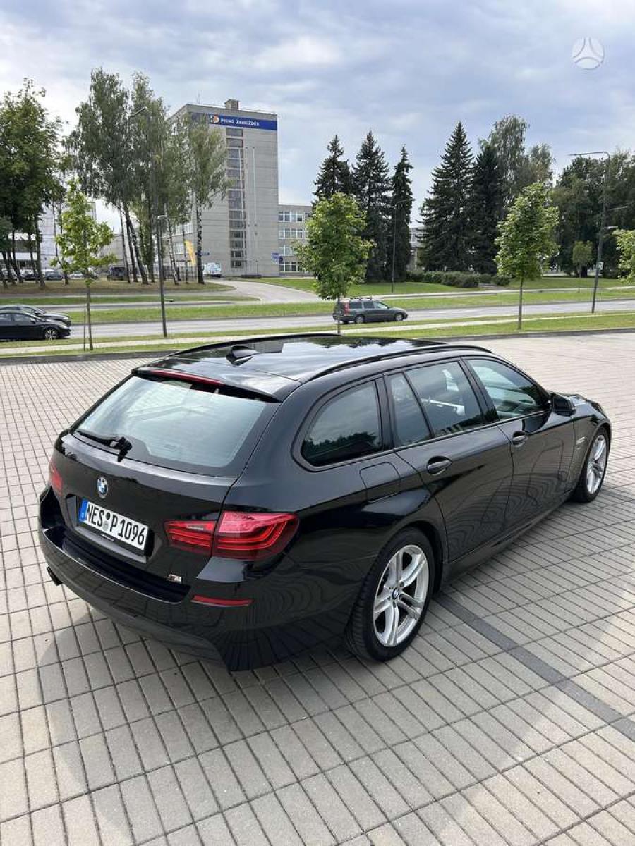 Melns BMW 525 2015 Kauņa, ar dzinēja tilpumu 2.00 L un nobraukumu 288 tūkst. km par 9900 €, foto 7 vietnē AUTOMOTO.COM.LV