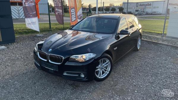 Black BMW 525 2015 in Marijampole, with an engine capacity of 2.00 L and mileage of 315 thousand km for 9290 €, photo 9 on AUTOMOTO.COM.LV