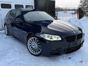 Black BMW 525 2016 in Prienai, with an engine capacity of 2.00 L and mileage of 27 thousand km for 14500 €, photo  on AUTOMOTO.COM.LV