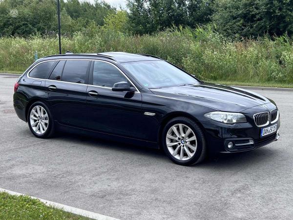 Black BMW 525 2016 in Klaipeda, with an engine capacity of 2.00 L and mileage of 295 thousand km for 9000 €, photo 3 on AUTOMOTO.COM.LV