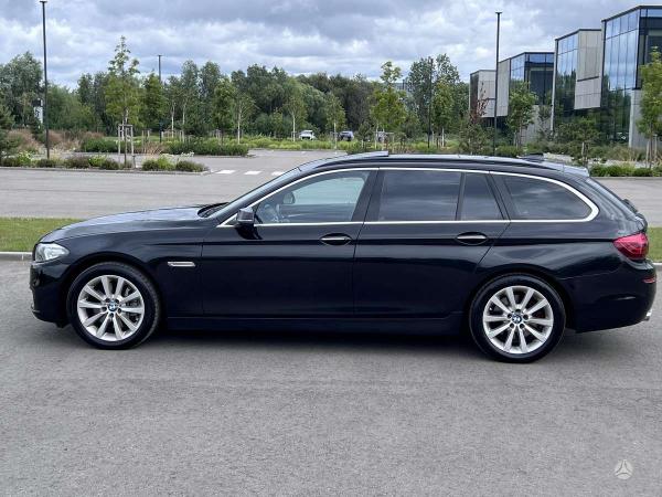 Black BMW 525 2016 in Klaipeda, with an engine capacity of 2.00 L and mileage of 295 thousand km for 9000 €, photo 8 on AUTOMOTO.COM.LV