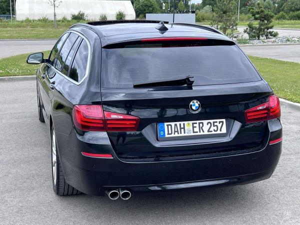 Black BMW 525 2016 in Klaipeda, with an engine capacity of 2.00 L and mileage of 295 thousand km for 9000 €, photo 10 on AUTOMOTO.COM.LV