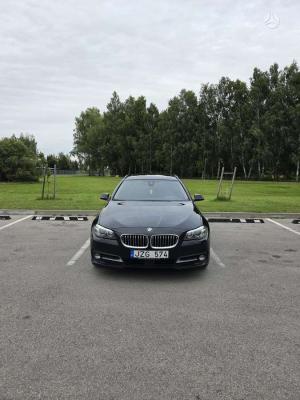 Melns BMW 525 2016 Kauņa, ar dzinēja tilpumu 2.00 L un nobraukumu 234 tūkst. km par 12750 €, foto  vietnē AUTOMOTO.COM.LV