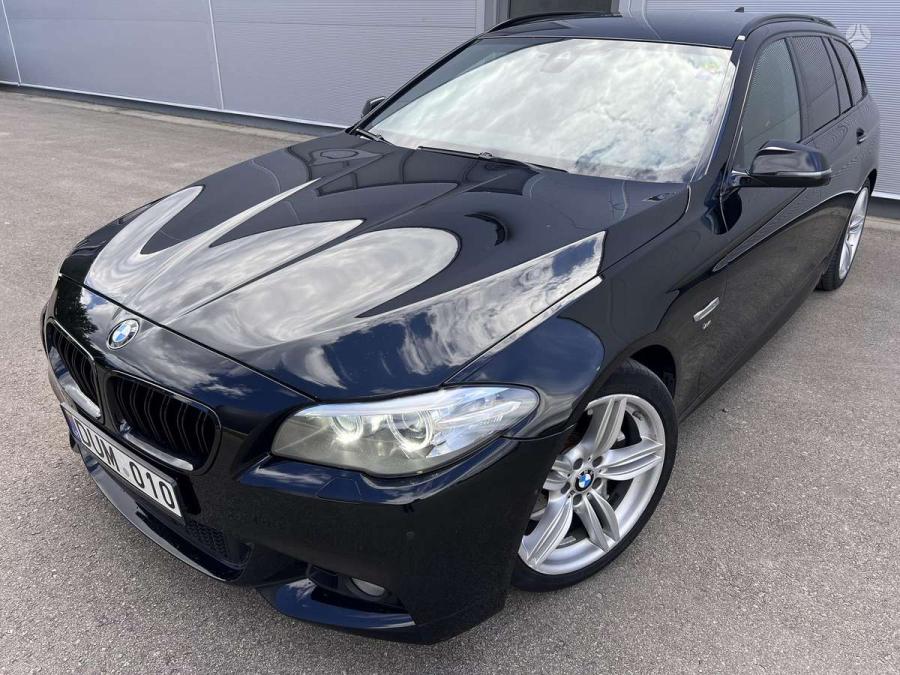 Melns BMW 525 2016 Utena, ar dzinēja tilpumu 2.00 L un nobraukumu 240 tūkst. km par 13400 €, foto 1 vietnē AUTOMOTO.COM.LV