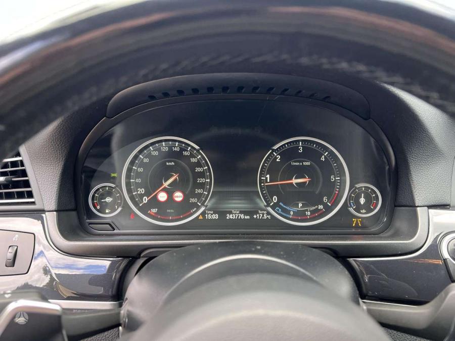 Melns BMW 525 2016 Utena, ar dzinēja tilpumu 2.00 L un nobraukumu 240 tūkst. km par 13400 €, foto 25 vietnē AUTOMOTO.COM.LV
