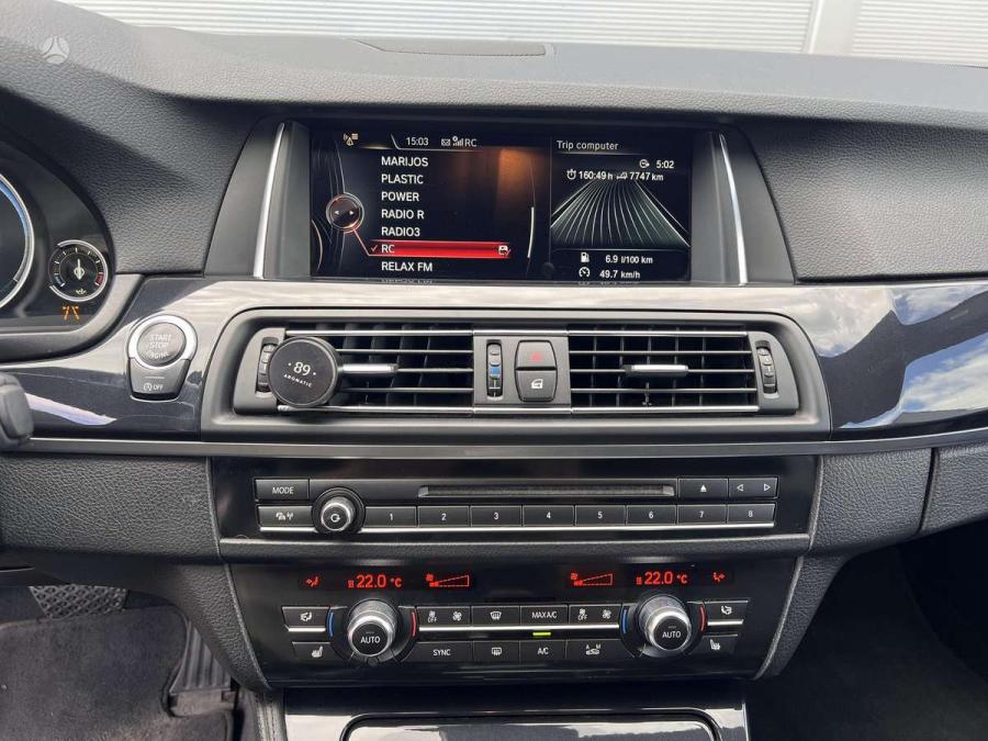 Melns BMW 525 2016 Utena, ar dzinēja tilpumu 2.00 L un nobraukumu 240 tūkst. km par 13400 €, foto 27 vietnē AUTOMOTO.COM.LV