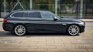 Black BMW 525 2016 in Riga, with an engine capacity of 2.00 L and mileage of 300 thousand km for 13000 €, photo 4 on AUTOMOTO.COM.LV