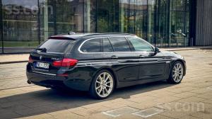 Black BMW 525 2016 in Riga, with an engine capacity of 2.00 L and mileage of 300 thousand km for 13000 €, photo 5 on AUTOMOTO.COM.LV