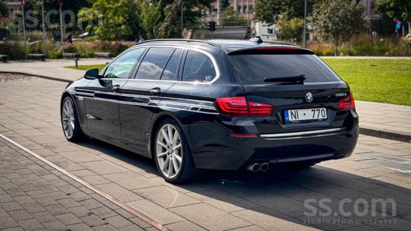 Melns BMW 525 2016 Rīga, ar dzinēja tilpumu 2.00 L un nobraukumu 300 tūkst. km par 13000 €, foto 6 vietnē AUTOMOTO.COM.LV