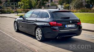 Black BMW 525 2016 in Riga, with an engine capacity of 2.00 L and mileage of 300 thousand km for 13000 €, photo 6 on AUTOMOTO.COM.LV