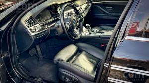 Black BMW 525 2016 in Riga, with an engine capacity of 2.00 L and mileage of 300 thousand km for 13000 €, photo 12 on AUTOMOTO.COM.LV