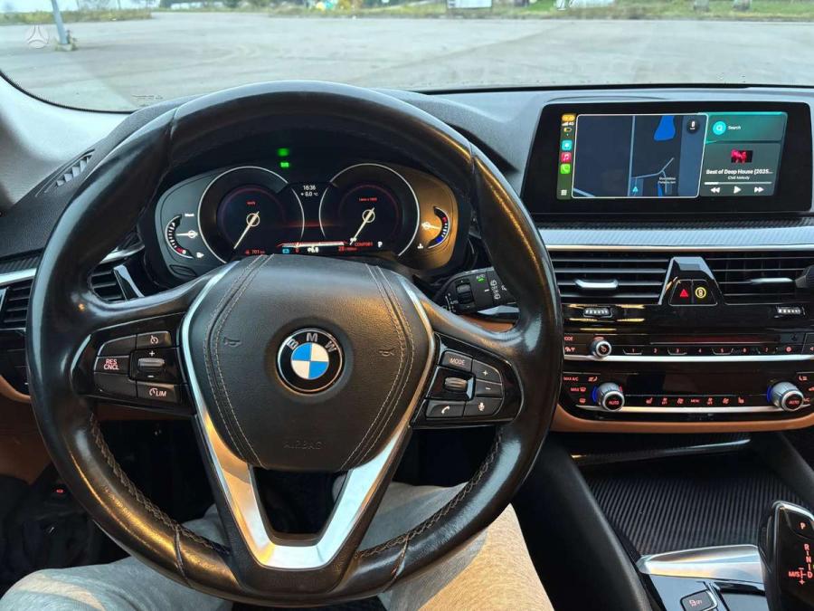 Melns BMW 525 2017 Raseiniai, ar dzinēja tilpumu 2.00 L un nobraukumu 266 tūkst. km par 15600 €, foto 12 vietnē AUTOMOTO.COM.LV