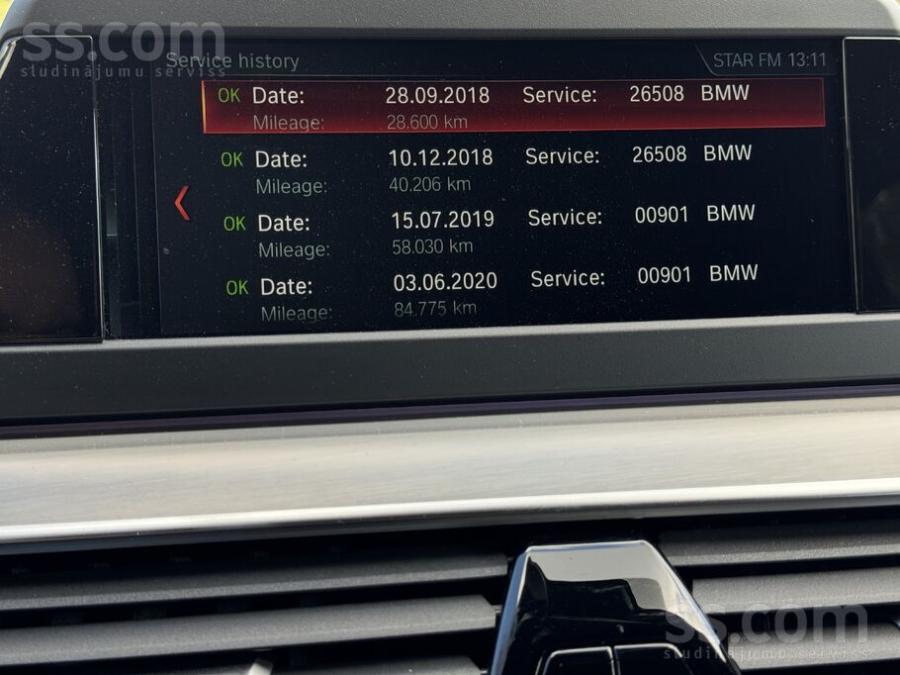 Melns BMW 525 2018 Valmiera, ar dzinēja tilpumu 2.00 L un nobraukumu 183 tūkst. km par 20800 €, foto 13 vietnē AUTOMOTO.COM.LV