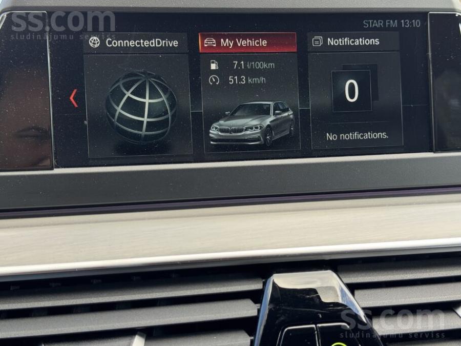 Melns BMW 525 2018 Valmiera, ar dzinēja tilpumu 2.00 L un nobraukumu 183 tūkst. km par 20800 €, foto 16 vietnē AUTOMOTO.COM.LV