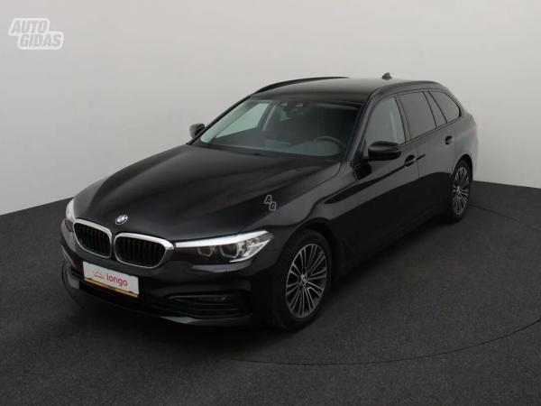 Black BMW 525 2019 in Vilnius, with an engine capacity of 2.00 L and mileage of 146 thousand km for 22999 €, photo 1 on AUTOMOTO.COM.LV