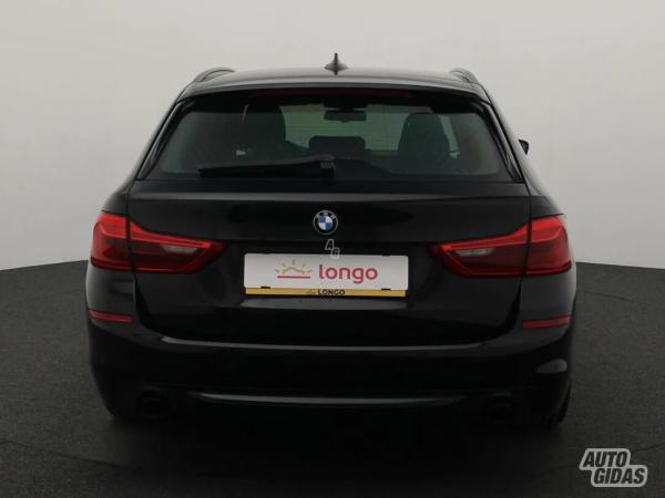 Black BMW 525 2019 in Vilnius, with an engine capacity of 2.00 L and mileage of 146 thousand km for 22999 €, photo 5 on AUTOMOTO.COM.LV