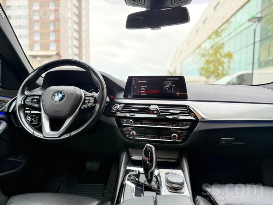 Black BMW 525 2019 in Riga, with an engine capacity of 2.00 L and mileage of 0 thousand km for 17000 €, photo 11 on AUTOMOTO.COM.LV