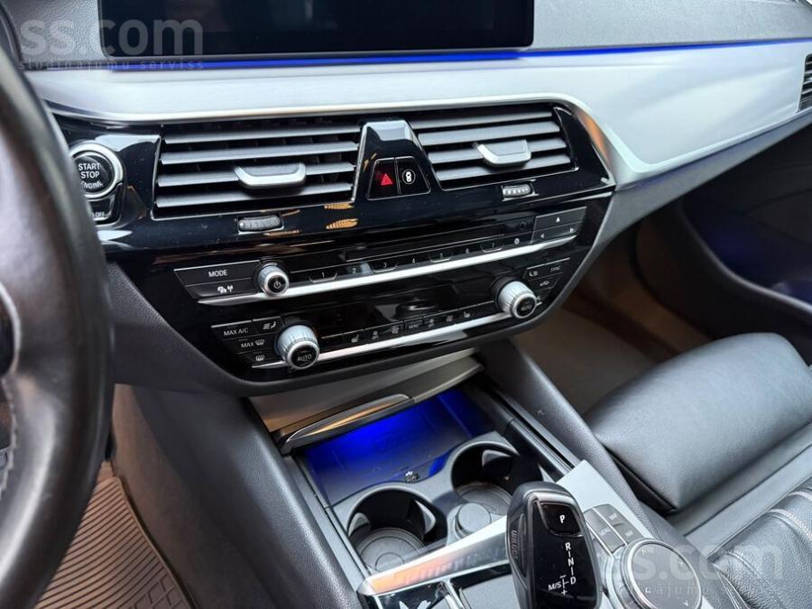 Black BMW 525 2019 in Riga, with an engine capacity of 2.00 L and mileage of 0 thousand km for 17000 €, photo 14 on AUTOMOTO.COM.LV