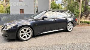 Blue BMW 525 2005 in Riga, with an engine capacity of 2.50 L and mileage of 356 thousand km for 4200 €, photo 10 on AUTOMOTO.COM.LV