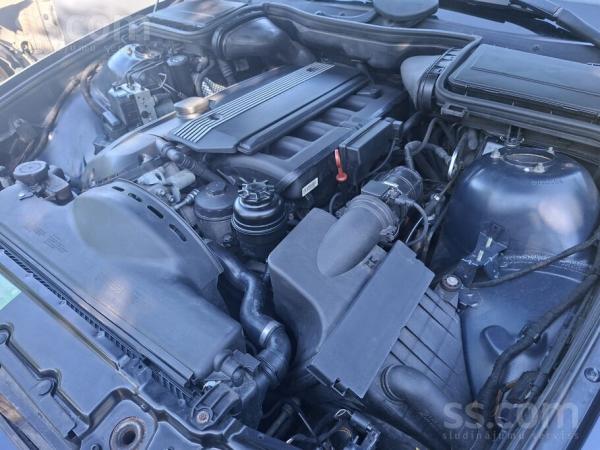 Blue BMW 525 2002 in Talsi, with an engine capacity of 2.50 L and mileage of 228 thousand km for 2999 €, photo 8 on AUTOMOTO.COM.LV