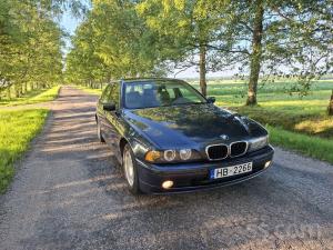 Blue BMW 525 2002 in Talsi, with an engine capacity of 2.50 L and mileage of 228 thousand km for 2600 €, photo  on AUTOMOTO.COM.LV