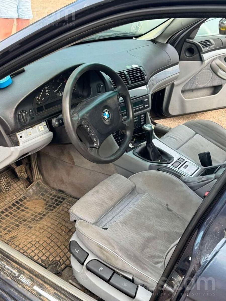 Zils BMW 525 2002 Rīga, ar dzinēja tilpumu 2.50 L un nobraukumu 510 tūkst. km par 1000 €, foto 7 vietnē AUTOMOTO.COM.LV
