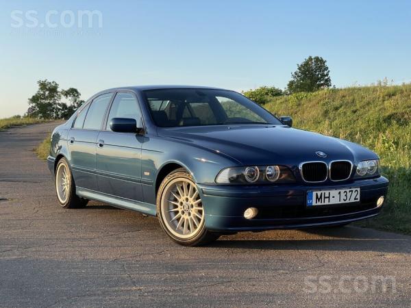 Blue BMW 525 2002 in Daugavpils, with an engine capacity of 2.50 L and mileage of 334 thousand km for 5500 €, photo 2 on AUTOMOTO.COM.LV