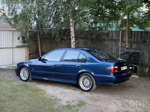 Blue BMW 525 2002 in Daugavpils, with an engine capacity of 2.50 L and mileage of 334 thousand km for 5500 €, photo 4 on AUTOMOTO.COM.LV