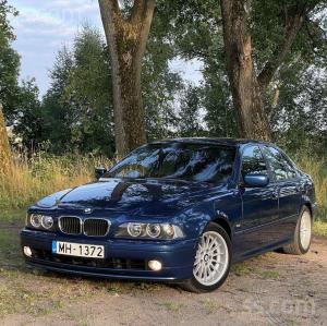 Blue BMW 525 2002 in Daugavpils, with an engine capacity of 2.50 L and mileage of 334 thousand km for 5500 €, photo 4 on AUTOMOTO.COM.LV