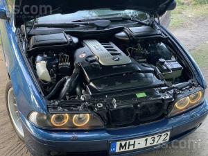 Blue BMW 525 2002 in Daugavpils, with an engine capacity of 2.50 L and mileage of 334 thousand km for 5500 €, photo 9 on AUTOMOTO.COM.LV