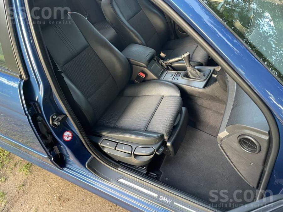 Blue BMW 525 2002 in Daugavpils, with an engine capacity of 2.50 L and mileage of 334 thousand km for 5500 €, photo 10 on AUTOMOTO.COM.LV