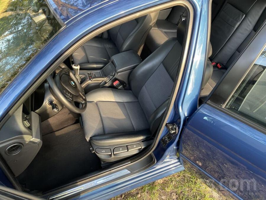 Blue BMW 525 2002 in Daugavpils, with an engine capacity of 2.50 L and mileage of 334 thousand km for 5500 €, photo 12 on AUTOMOTO.COM.LV