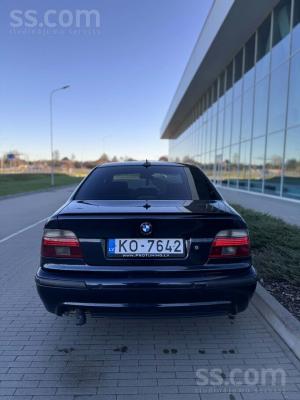 Blue BMW 525 2003 in Rezekne, with an engine capacity of 2.50 L and mileage of 0 thousand km for 4950 €, photo 9 on AUTOMOTO.COM.LV