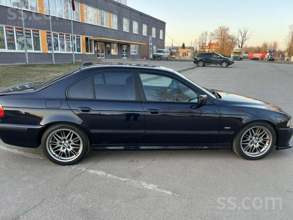 Blue BMW 525 2003 in Rezekne, with an engine capacity of 2.50 L and mileage of 0 thousand km for 4950 €, photo 5 on AUTOMOTO.COM.LV