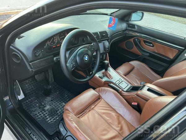 Blue BMW 525 2003 in Rezekne, with an engine capacity of 2.50 L and mileage of 0 thousand km for 4950 €, photo 9 on AUTOMOTO.COM.LV