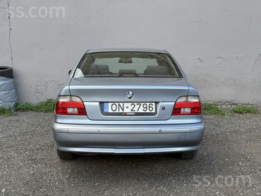 Синий БМВ 525 2003 в Рига, объемом двигателя 2.50 л и пробегом 329 тыс. км за 2490 €, фото 4 на AUTOMOTO.COM.LV