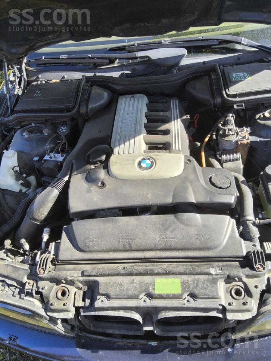 Blue BMW 525 2003 in Daugavpils, with an engine capacity of 2.50 L and mileage of 364 thousand km for 1000 €, photo 10 on AUTOMOTO.COM.LV