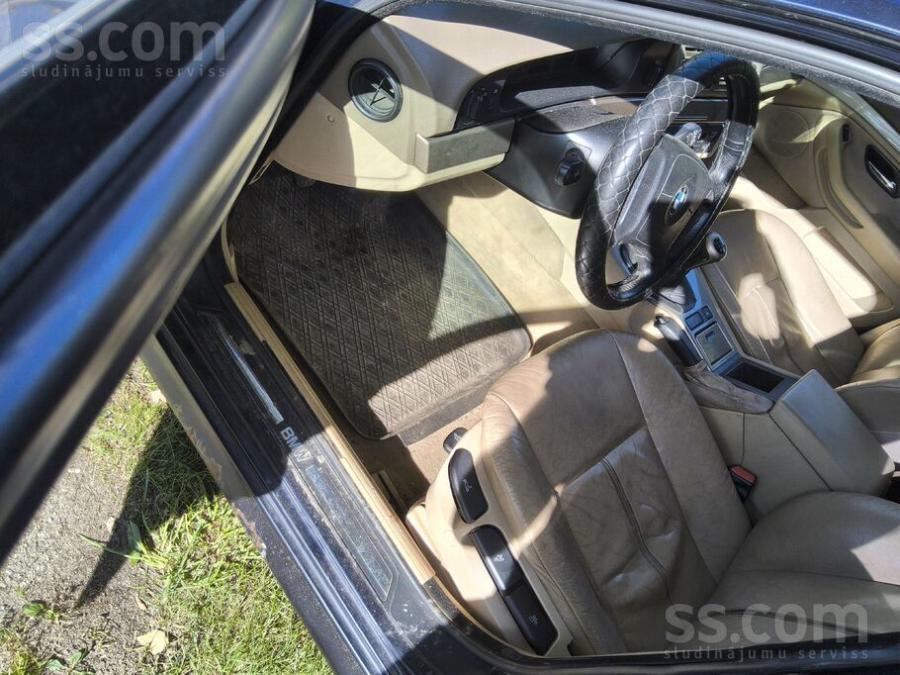 Blue BMW 525 2003 in Daugavpils, with an engine capacity of 2.50 L and mileage of 364 thousand km for 1000 €, photo 11 on AUTOMOTO.COM.LV