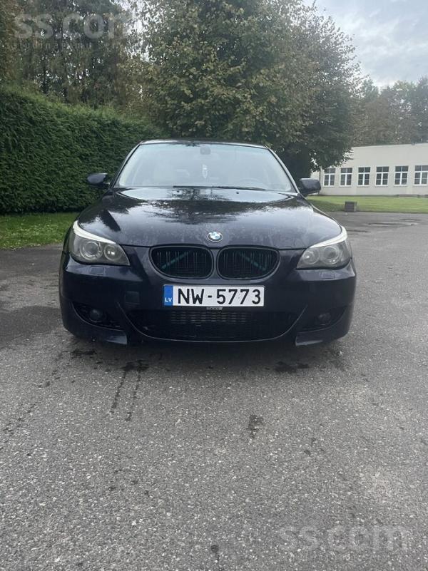 Blue BMW 525 2004 in Daugavpils, with an engine capacity of 2.50 L and mileage of 525 thousand km for 2600 €, photo 1 on AUTOMOTO.COM.LV