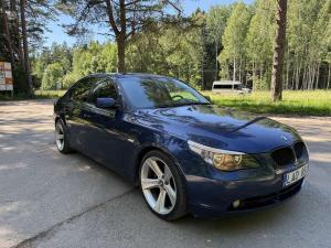 Blue BMW 525 2004 in Taurage, with an engine capacity of 2.50 L and mileage of 389 thousand km for 2900 €, photo 12 on AUTOMOTO.COM.LV