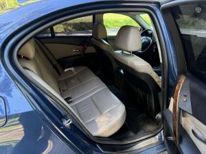 Blue BMW 525 2004 in Taurage, with an engine capacity of 2.50 L and mileage of 389 thousand km for 2900 €, photo 14 on AUTOMOTO.COM.LV